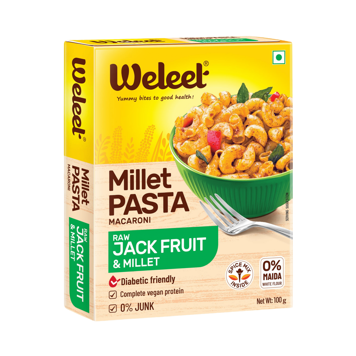 WELEET Pasta - Millet & Jackfruit - Not Fried - No Preservative – Nourify